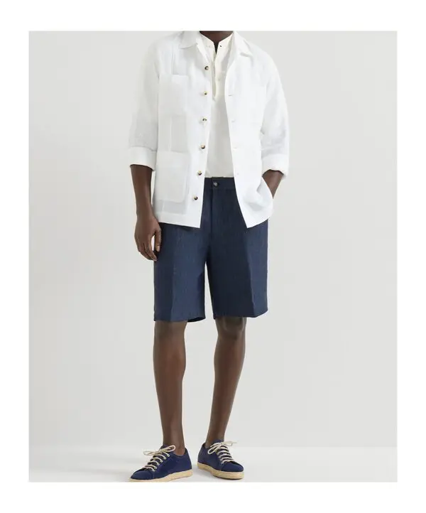 Brunello Cucinelli Délavé Bermuda Shorts