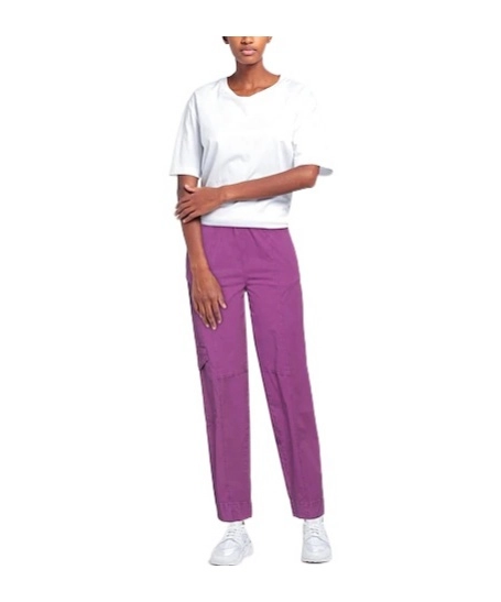 GANNI Minimalist Solid Straight Pants