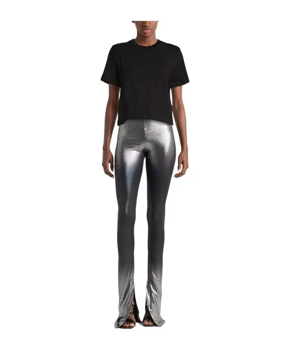 DIESEL® Cropped Solid-color T-shirt