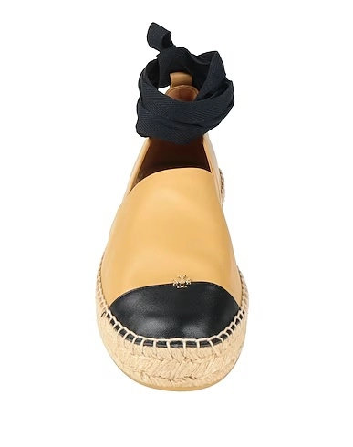 Tory Burch Two-tone Color Block Straw Shoes