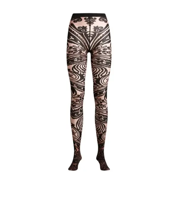 Etro Paisley Tattoo Tights