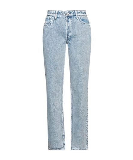 Rag & Bone Light Wash Straight-leg Jeans