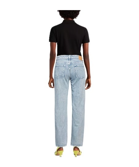 Rag & Bone Light Wash Straight-leg Jeans