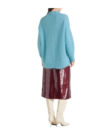 Isabel Marant Étoile Solid Long-sleeve Knit Sweater