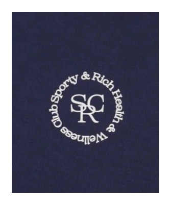 SPORTY  RICH Logo-embellished Leggings
