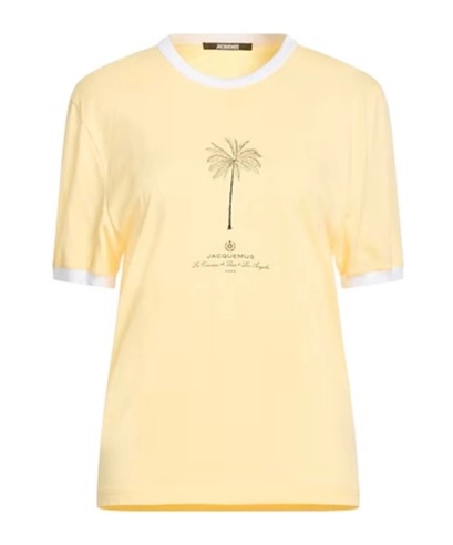 Jacquemus Printed T-shirt - Yellow