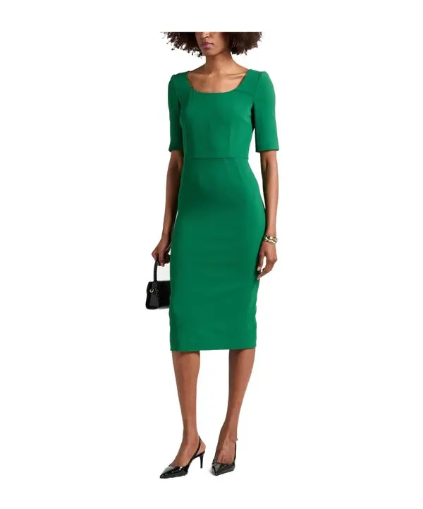 Dolce & Gabbana Midi Dress With Scoop Neckline