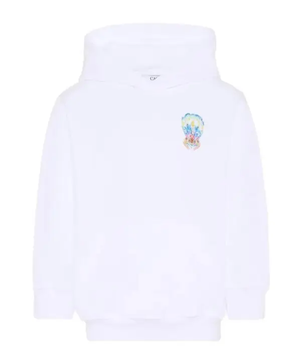 Casablanca Graphic Print Long Sleeve Hoodie