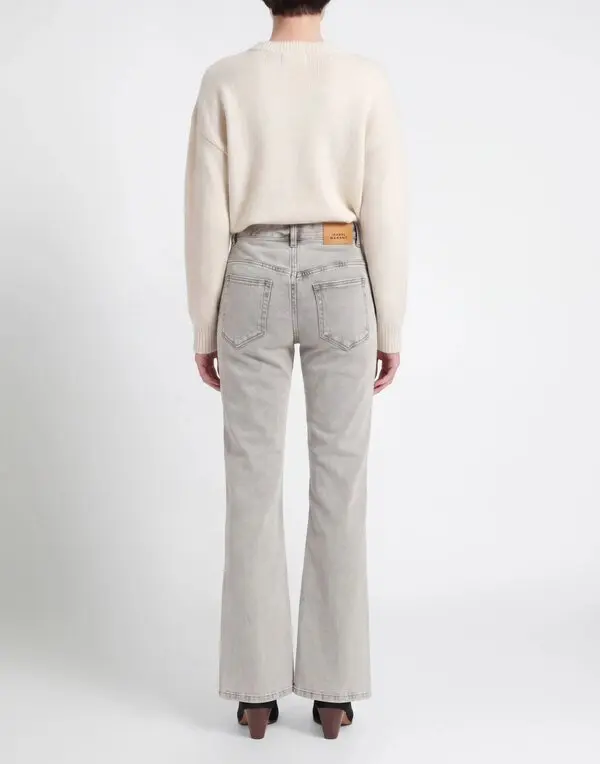 Isabel Marant Étoile Stretch Gabardine Pants - Gray