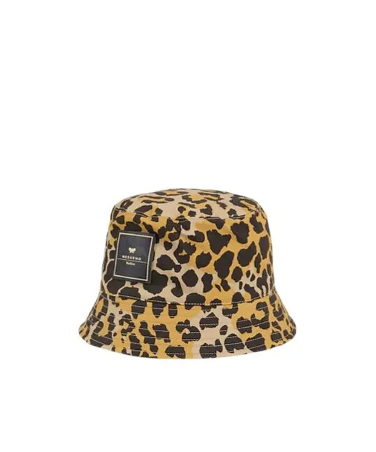 Max Mara Leopard Print Bucket Hat