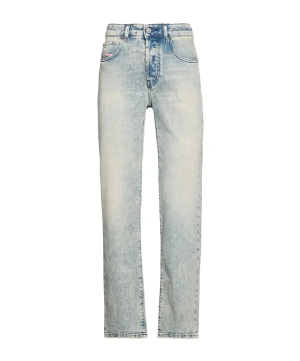 DIESEL® Solid Color Straight Leg Pants