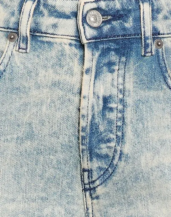 DIESEL® Solid Color Straight Leg Pants