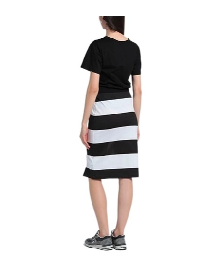 Burberry Two-tone Striped Knit Dress