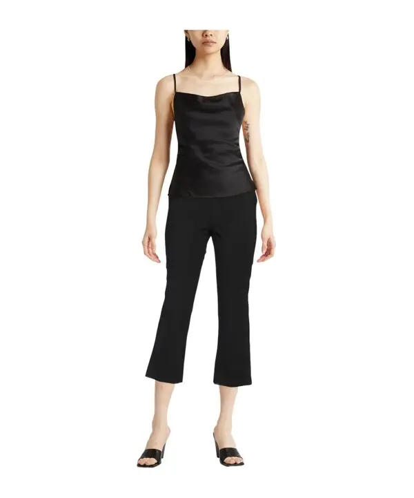 Max Mara Stretch Wool Bootcut Dress Pants