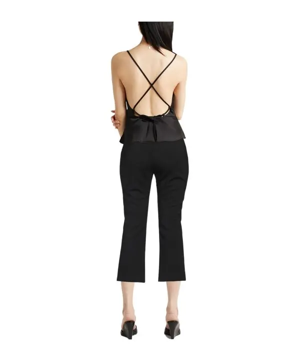 Max Mara Stretch Wool Bootcut Dress Pants
