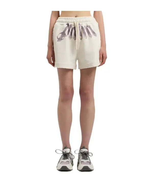 Palm Angels Big Waist Logo Sweatshorts