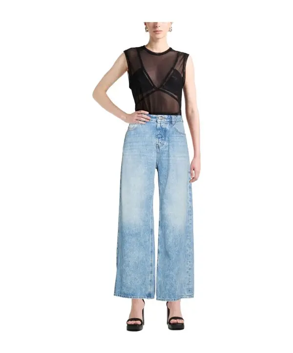 DIESEL® Loose Fit Denim Trousers