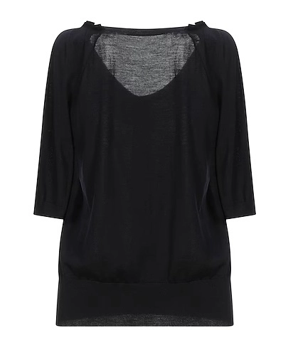 Dolce & Gabbana Solid Wool Knit Sweater