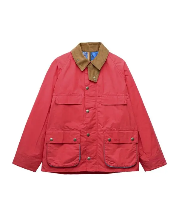 Barbour X Paul Smith Contrast Collar Jacket