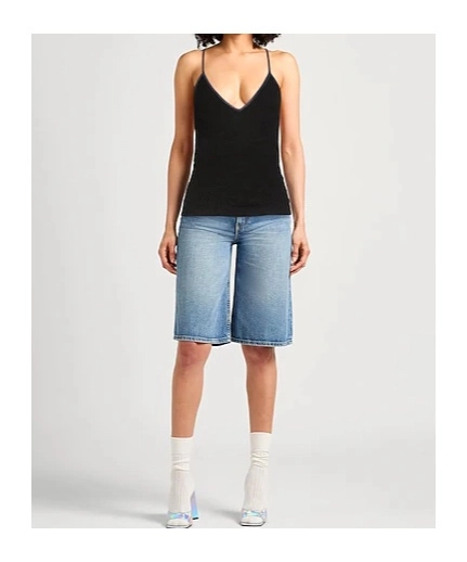 Jacquemus Two-tone Knit Sleeveless Halterneck Top