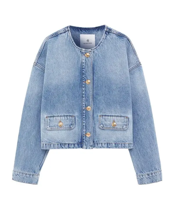 ANINE BING Blanche Jacket - Blue