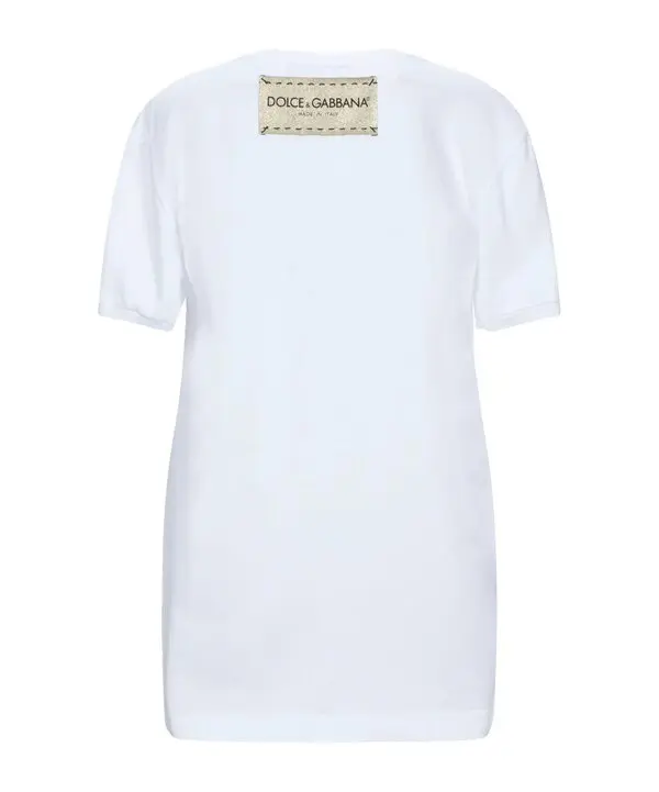 Dolce & Gabbana Embellished Print T-shirt