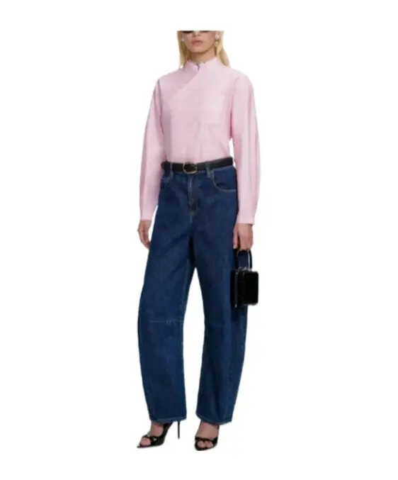 SELF-PORTRAIT Asymmetric Shirt