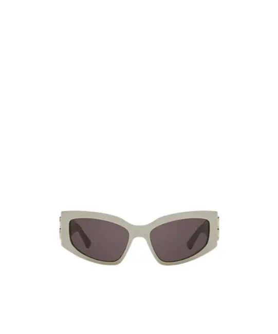 Balenciaga Rectangle Sunglasses - White