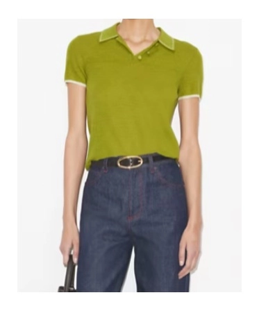 Tory Burch Wool Polo Top