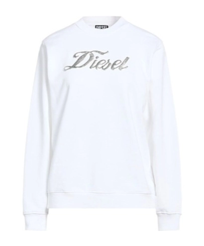 DIESEL® Solid-color Printed Sweatshirt