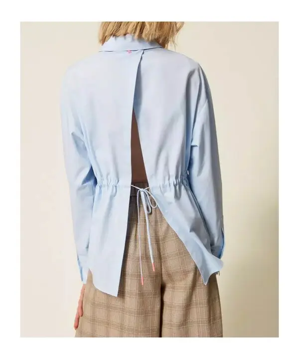 TWINSET Floral Embroidered Shirt
