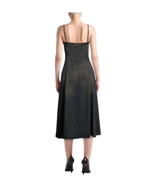 DIESEL® Sleeveless Dark Denim Dress