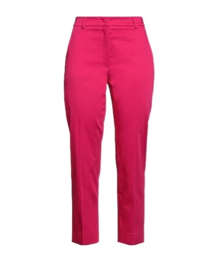 Max Mara Solid Slim-fit Pants - Magenta
