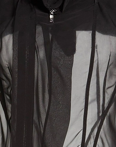 Rick Owens Simple Chiffon Coat