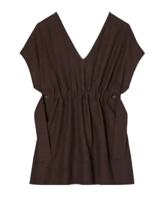 Tory Burch Cinched Linen Dress
