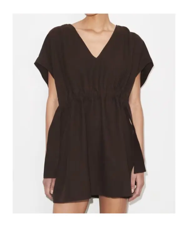 Tory Burch Cinched Linen Dress