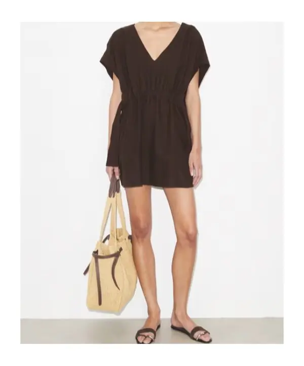 Tory Burch Cinched Linen Dress
