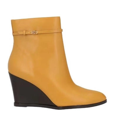 Tory Burch Genuine Leather Pointed-toe Ankle Boots