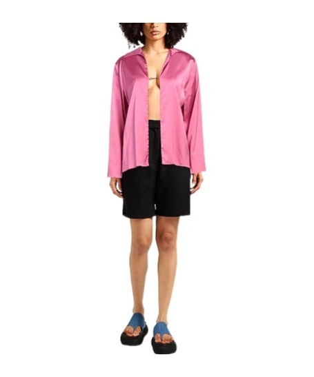 Jacquemus Smooth Satin Blouse - Pink