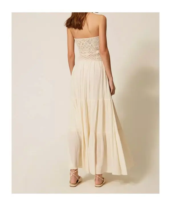 TWINSET Crocheted Cotton Dress