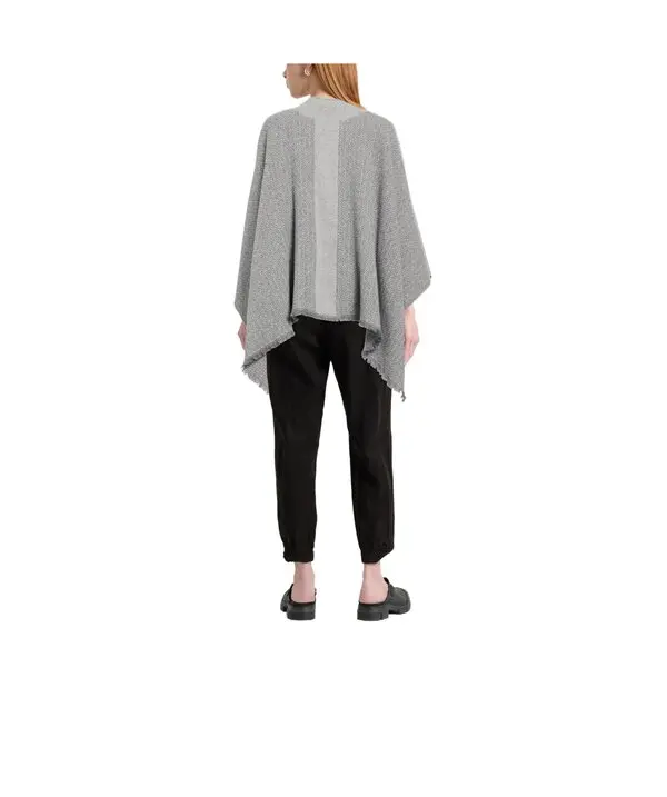 Rag & Bone Two-tone Knitted Shawl