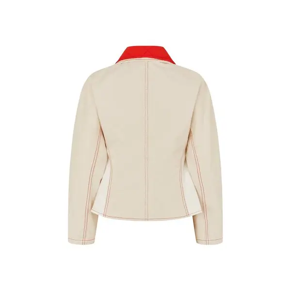 Stine Goya Logo Denim Jacket