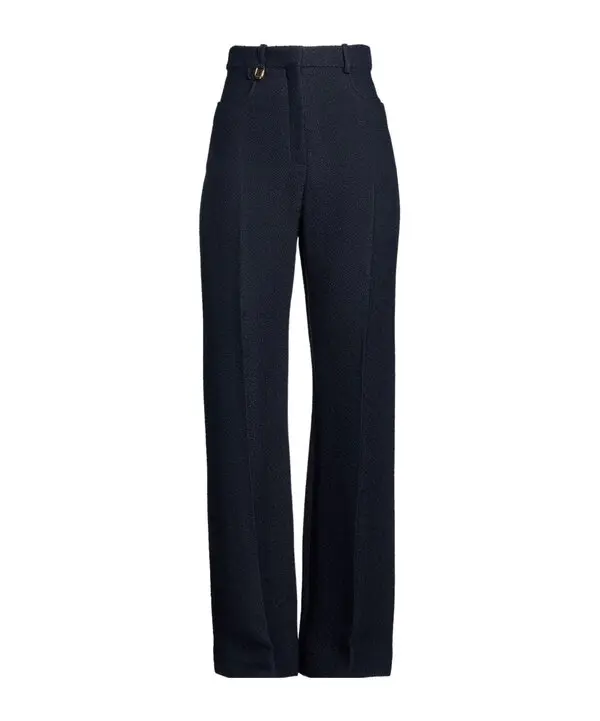 Jacquemus Solid Color Casual Trousers