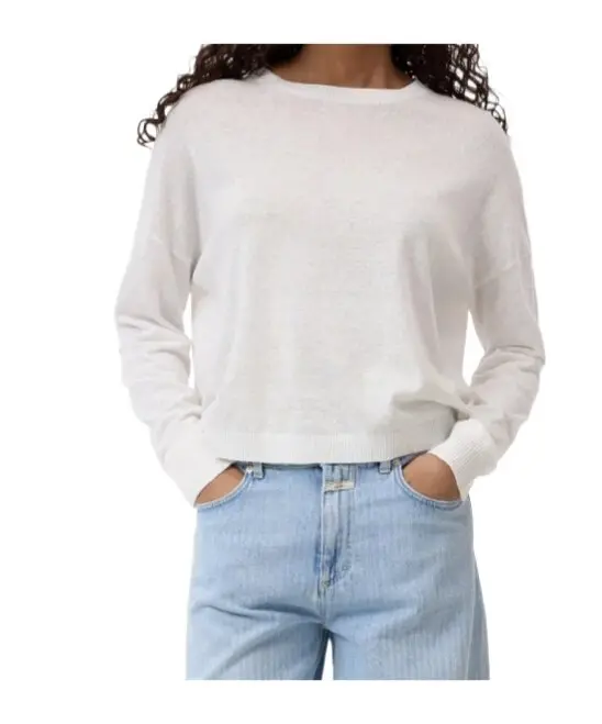 Closed Crewneck Long Sleeve Sweatshirt
