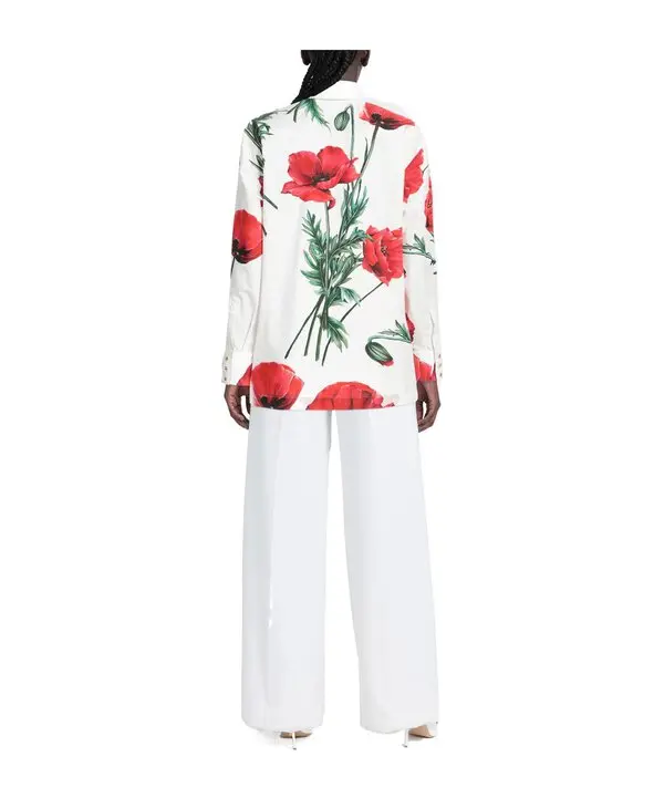 Dolce & Gabbana Floral Print Long Sleeve Shirt