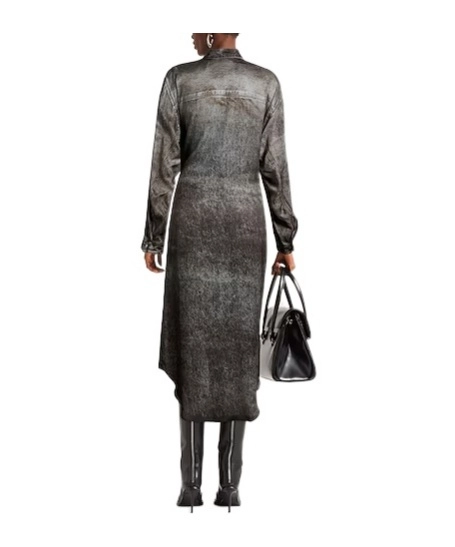 DIESEL® Satin Shirt Dress
