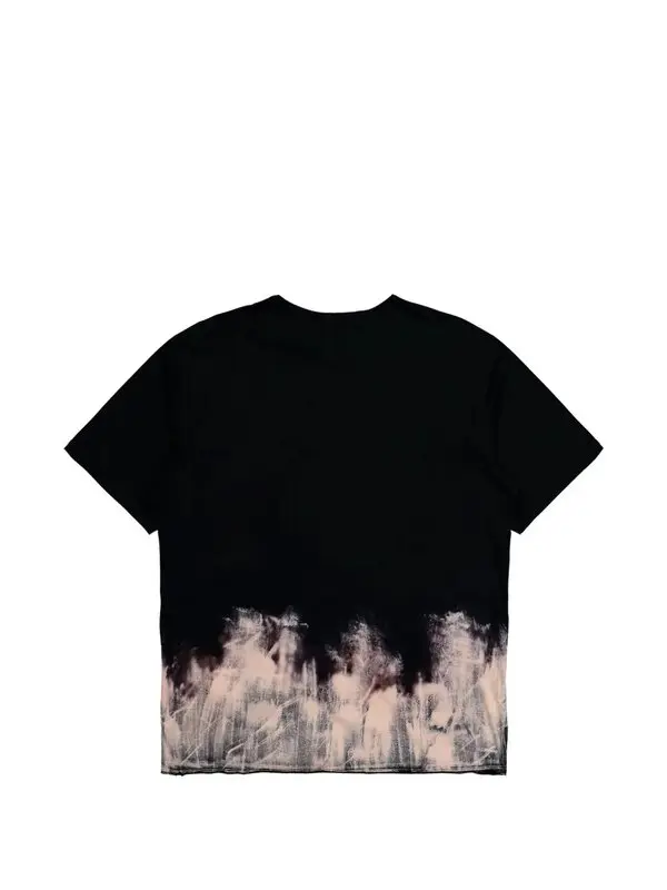 Yohji Yamamoto 30/- Discharged Combed Ps Round Neck T-shirt
