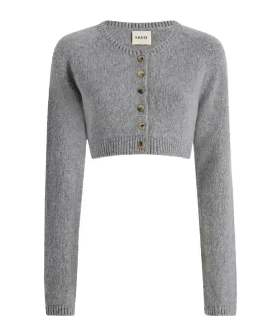 Khaite Long Sleeve Cardigan