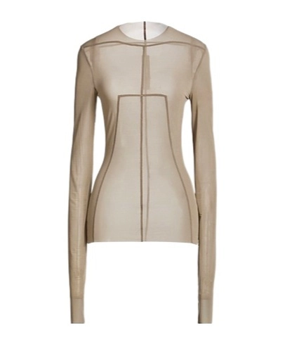 Rick Owens Solid-color Stretch T-shirt