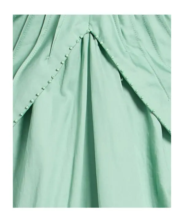 Farm Rio Flared Maxi Dress With Pleated Details